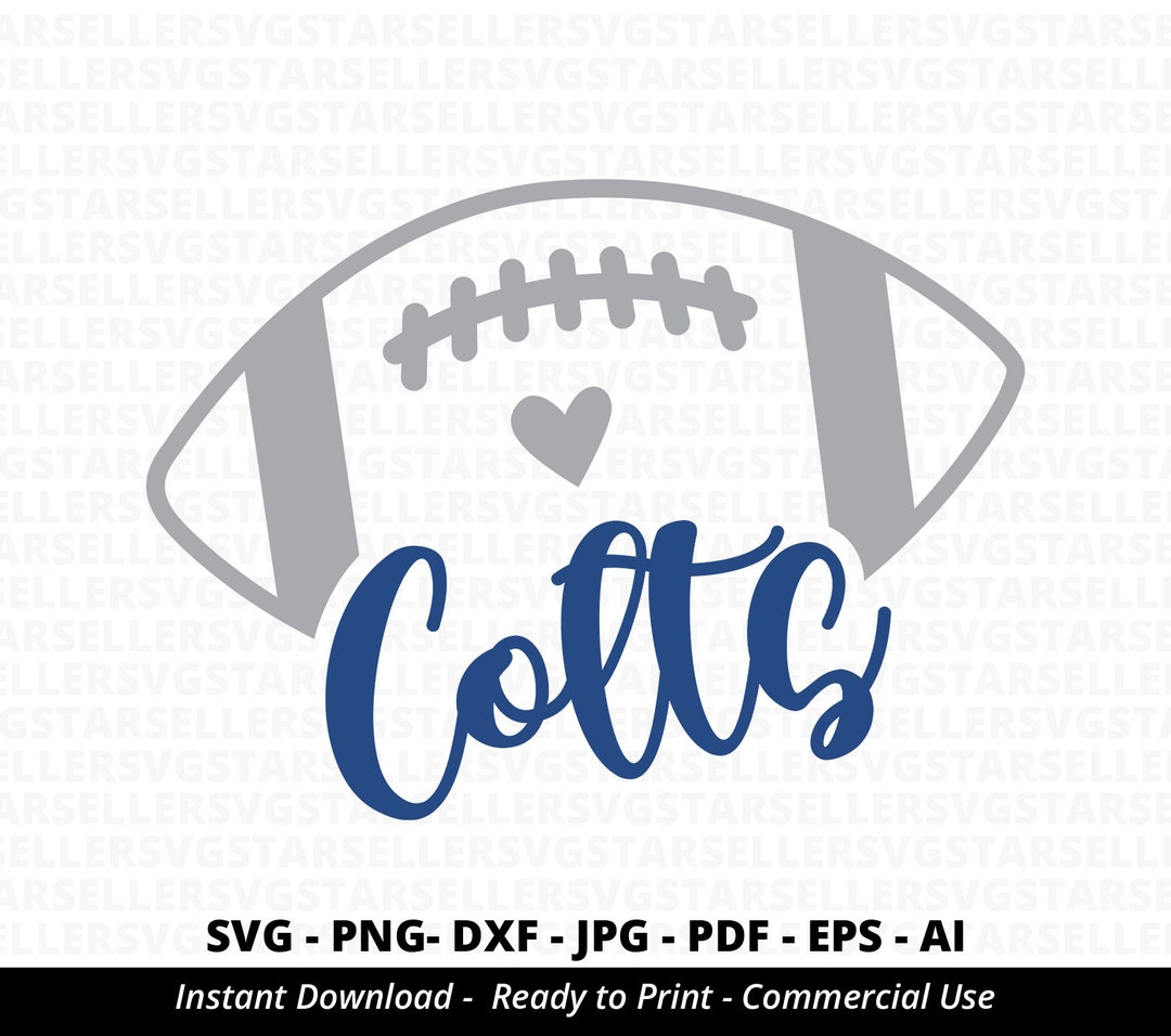 Colts Football Svg,colts Svg,colts Shirt Svg,colts Mascot Svg,colts ...
