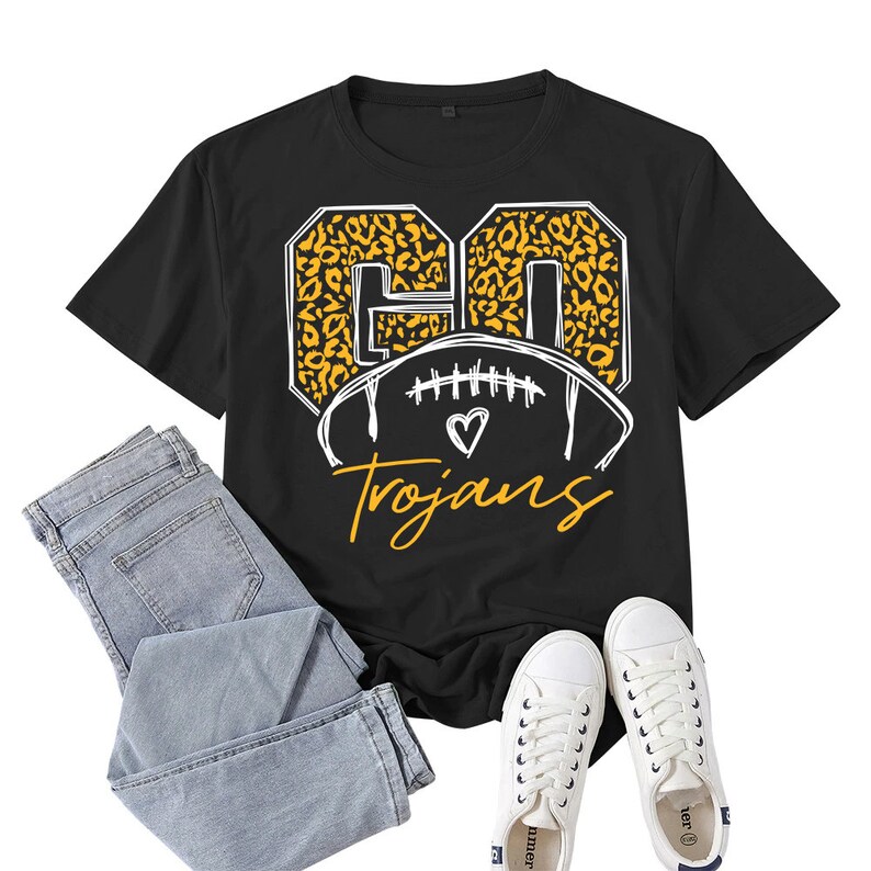 Go Trojans Football Svgtrojans Svgschool Team Svgtrojans - Etsy