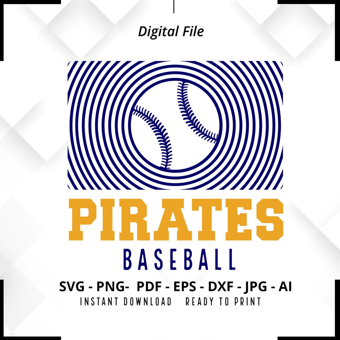 Pirates Baseball SVG PNG, Pirates Svg, Baseball Svg, Pirates Shirt Svg ...