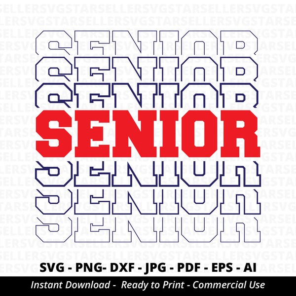 Senior Svg - Etsy