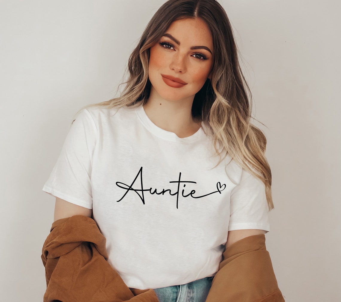 Auntie SVG Auntie Heart Svg Best Auntie Svg One Loved - Etsy