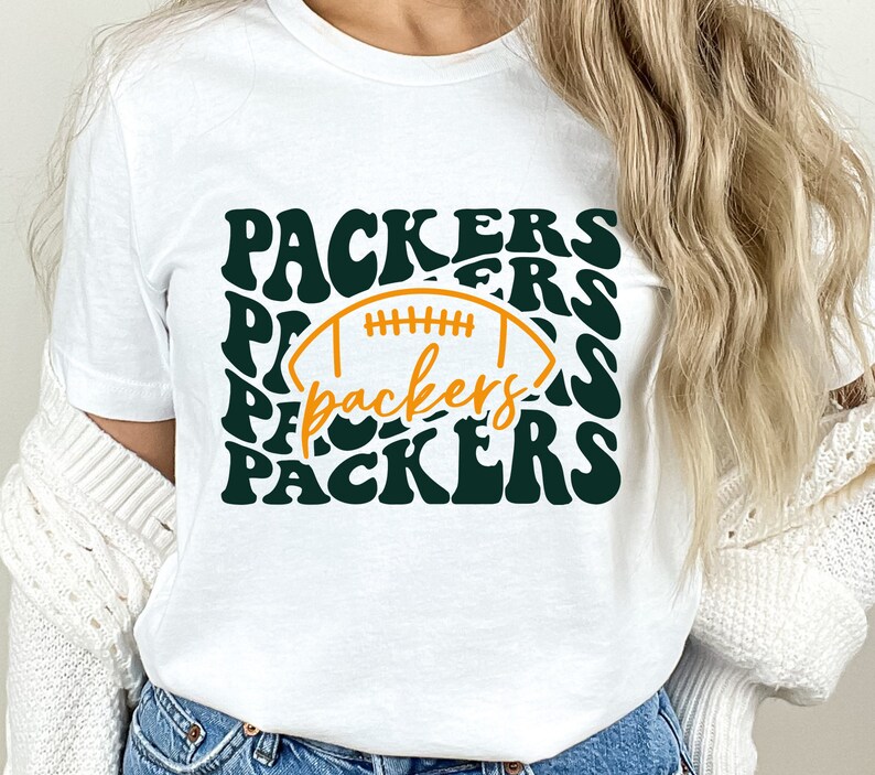 Packers Football SVG PNG, Stacked Mascot Design (digital File) - Etsy