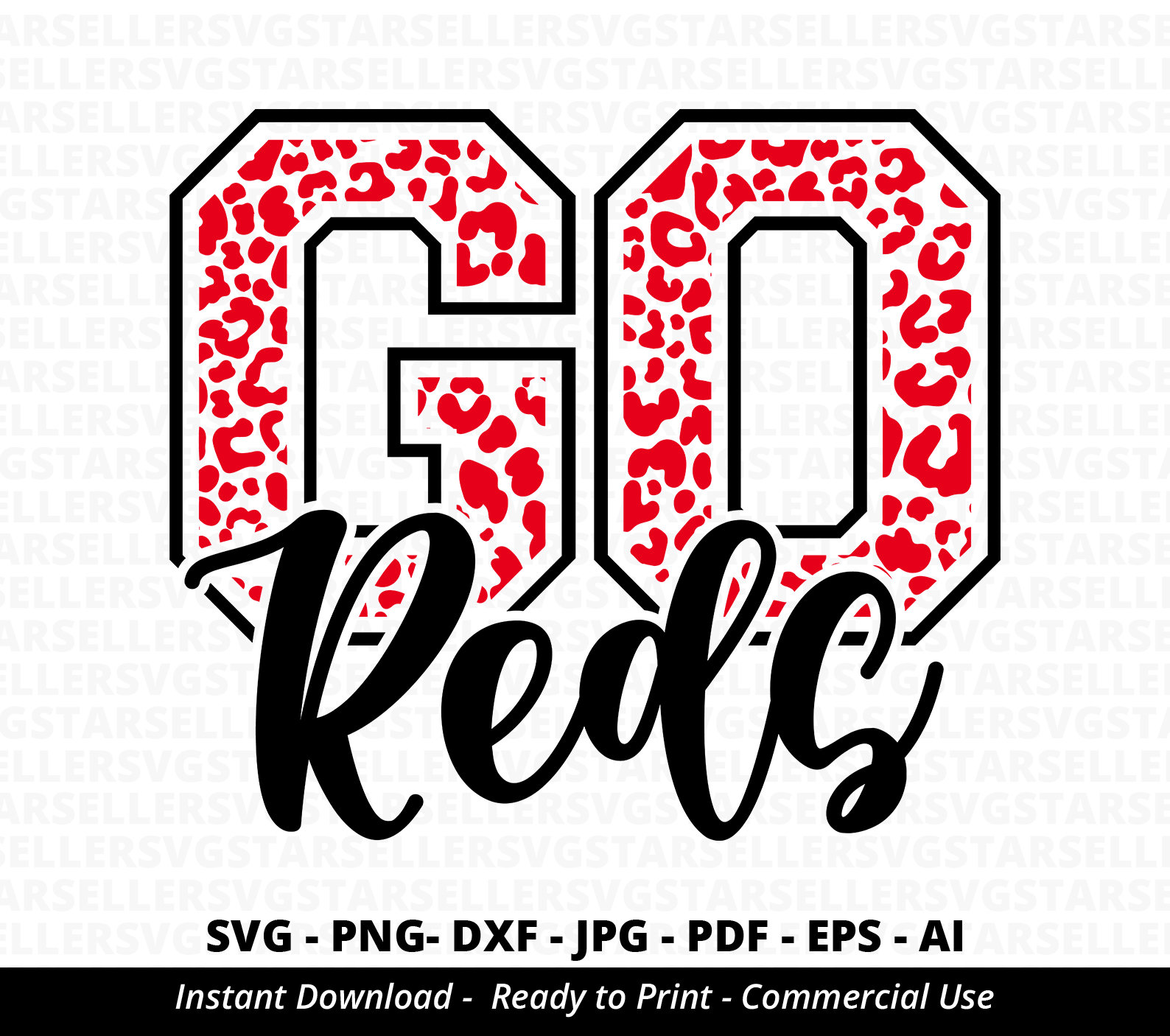 Go Reds SVG, Cheer Mom Shirt, Football Game Day (digital Download) - Etsy