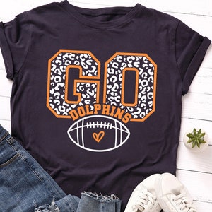 Go Dolphins Football SVG PNG, Dolphins Svg,leopard Go Dolphins Svg ...