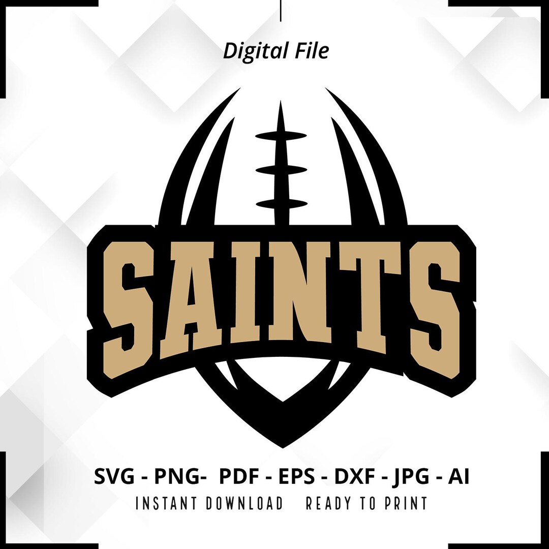 Saints SVG PNG, Saints Football Svg, Saints Mascot Svg, Saints Shirt ...