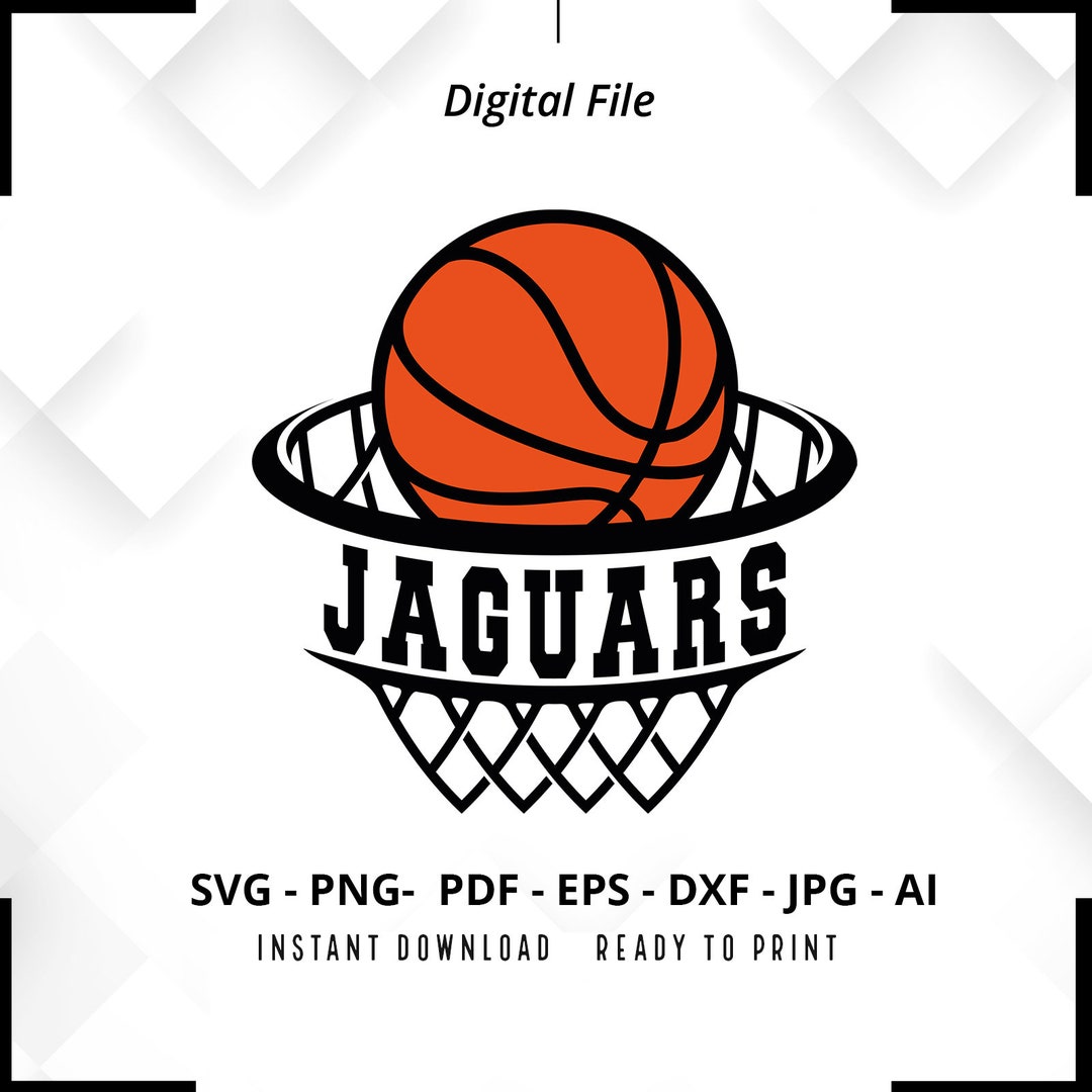 Jaguars Basketball SVG PNG, Jaguars Svg, Basketball Shirt Svg, Jaguars ...