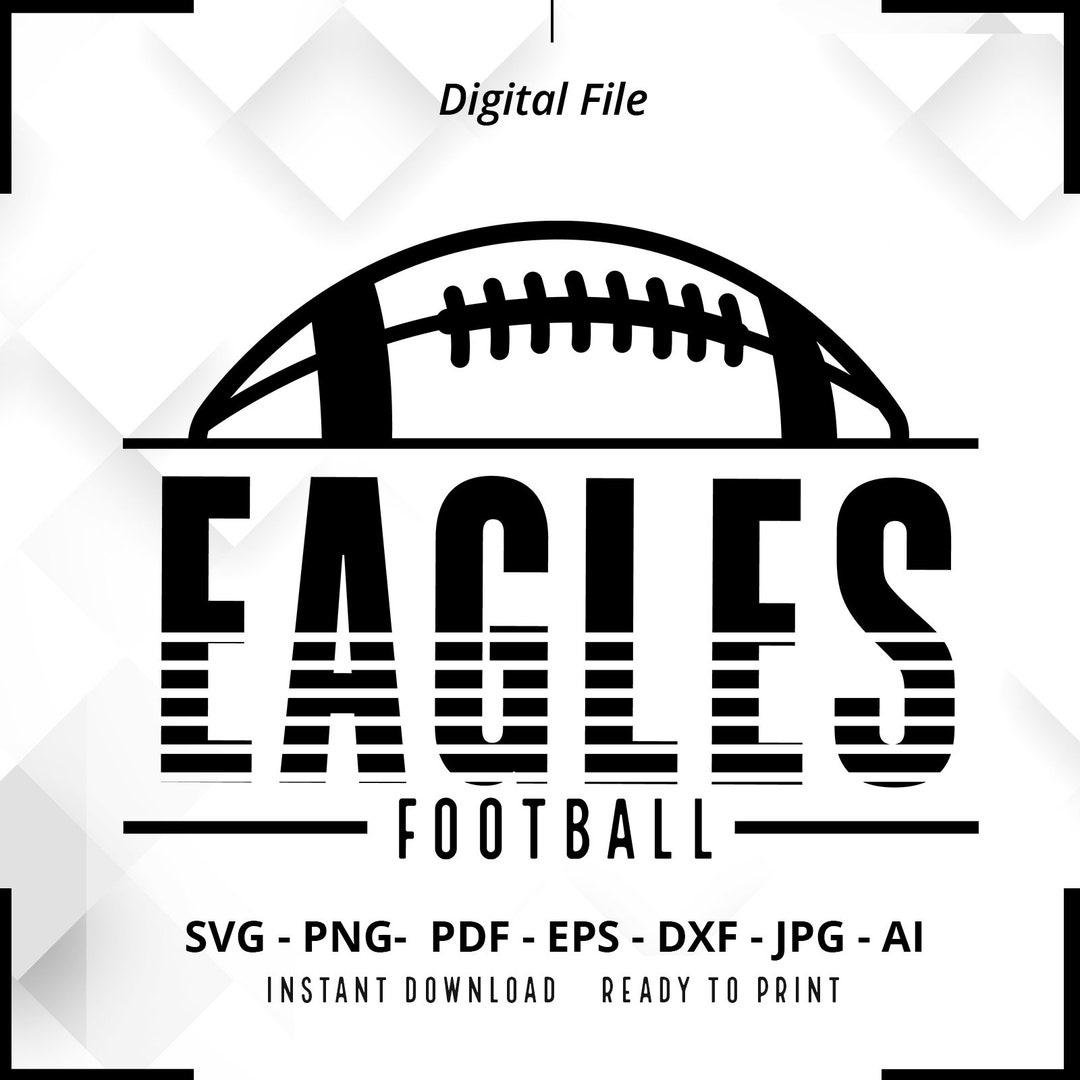 Eagles Football SVG PNG, Eagles Svg, Eagles Shirt Svg, Eagles Png ...