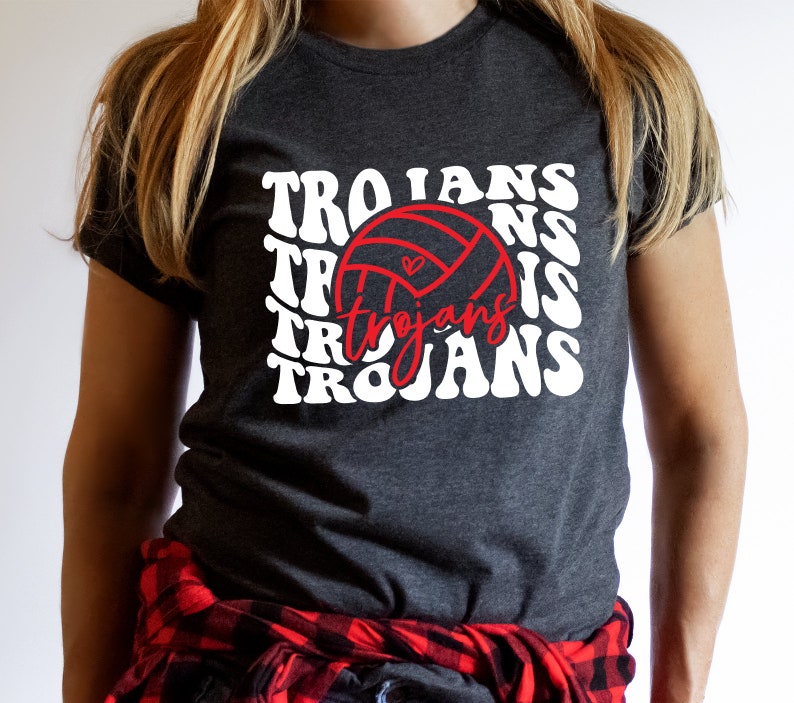 Trojans Volleyball SVG PNG, Trojans Svg,stacked Trojans Svg,trojans ...