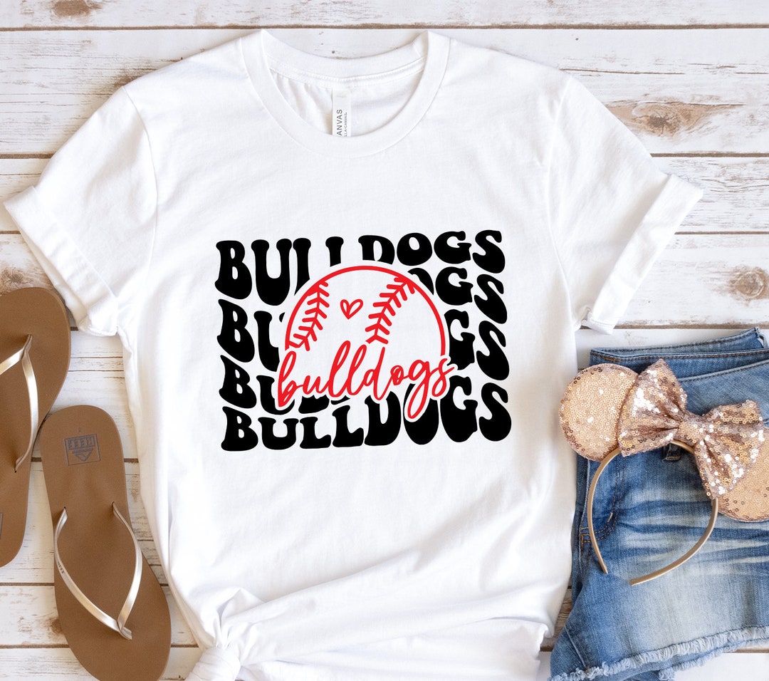 Bulldogs Baseball SVG PNG Stacked Bulldogs Svgbulldogs - Etsy