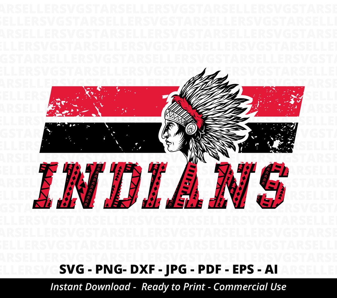 Indians SVG PNG, Indians Cheer Svg,indians Shirt Svg,school Pride ...