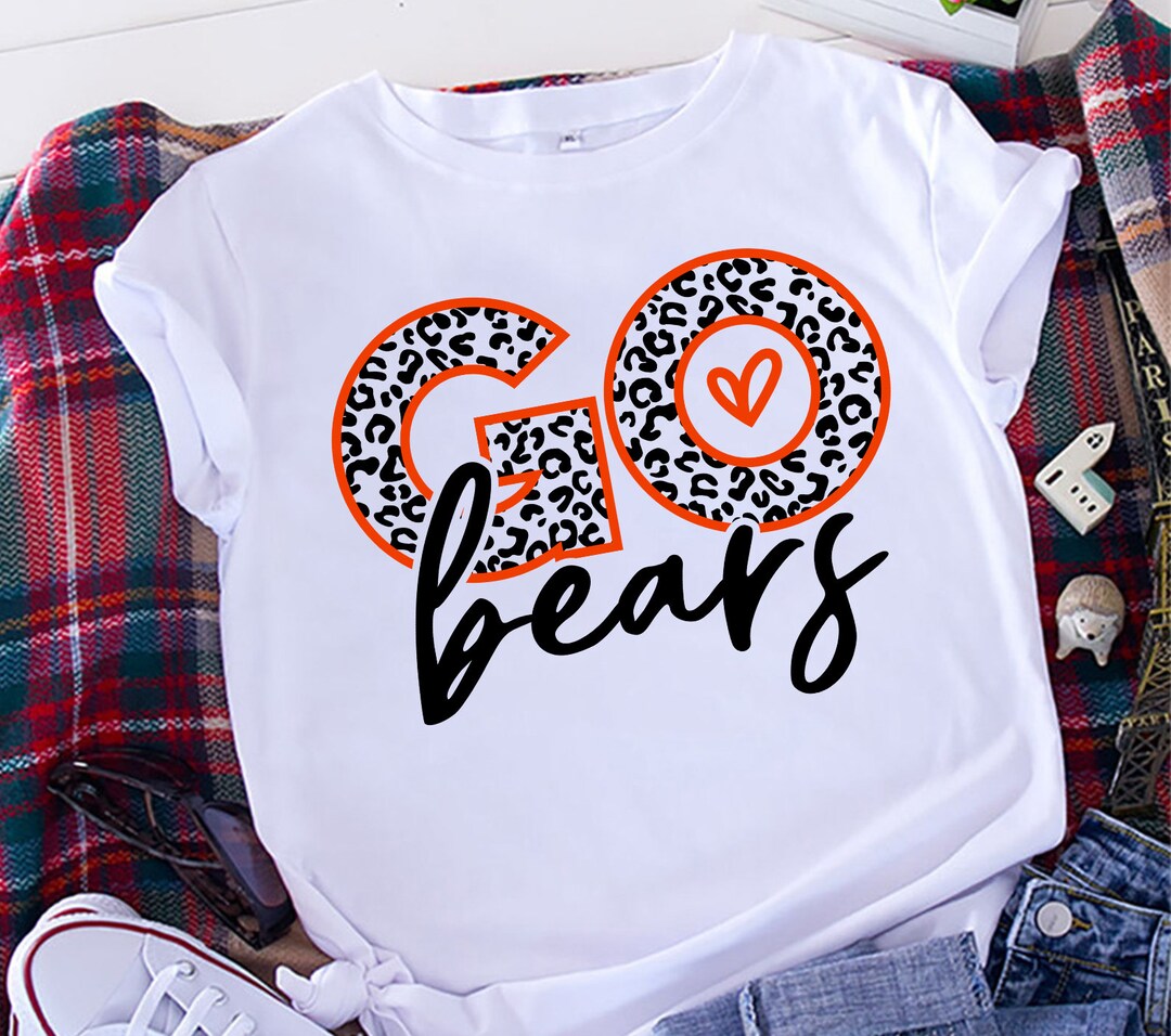 Go Bears SVG PNG Bears Svgleopard Go Bears Svgbears Shirt - Etsy