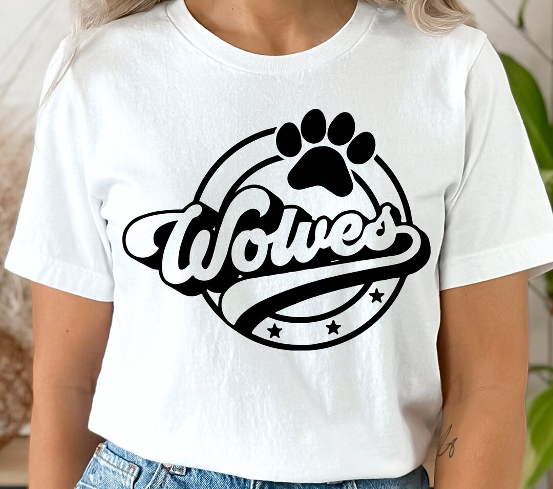 Wolves SVG PNG Wolves Paw Svg Wolves Mascot Svg Wolves - Etsy
