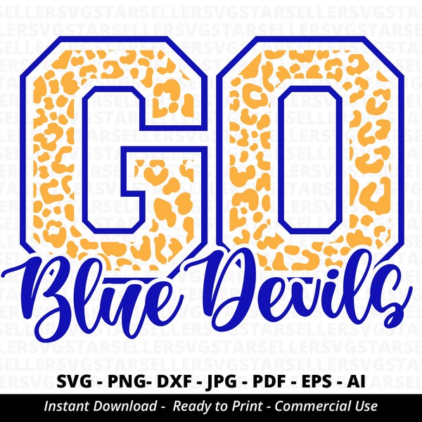Go Blue Svg - Etsy