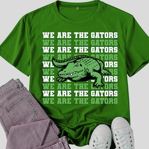 We Are the Gators Mascot SVG Png,gators Sublimation Design,gators Shirt ...
