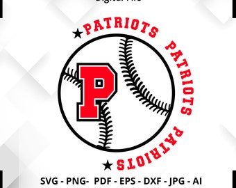 Patriots Baseball SVG PNG, Baseball Svg, Patriots Svg, Baseball Shirt ...