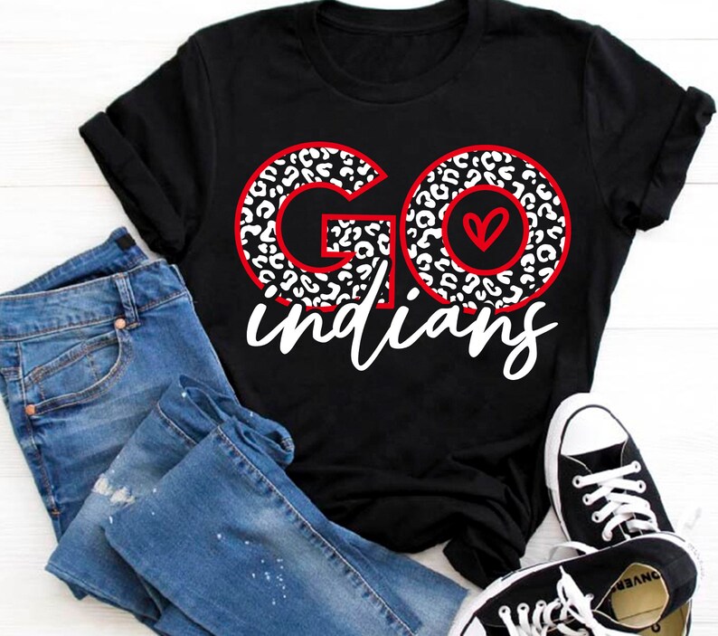 Go Indians SVG PNG Indians Svgleopard Go Indians Svgindians - Etsy