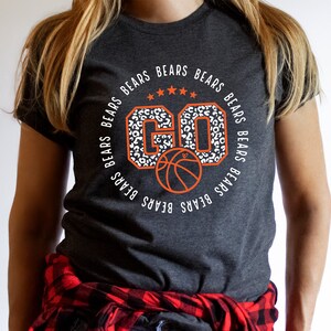 Go Bears Basketball SVG PNG, Bears Svg,leopard Go Bears Svg,bears ...