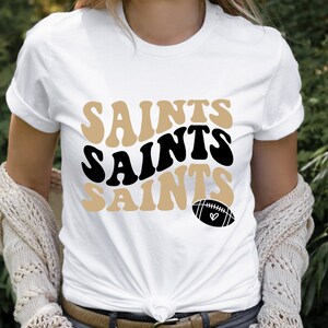 Saints SVG PNG, Stacked Saints Svg,saints Shirt Svg,saints Cheer Svg ...