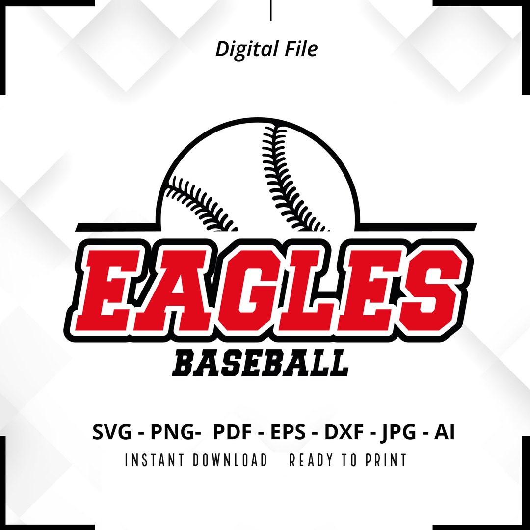Eagles Baseball SVG PNG, Eagles Svg, Baseball Svg, Eagles Shirt Svg ...