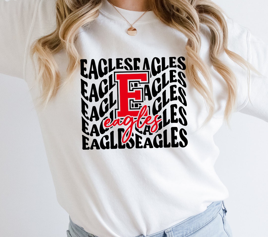 Eagles SVG PNG Stacked Eagles Svgeagles Shirt Svgeagles - Etsy