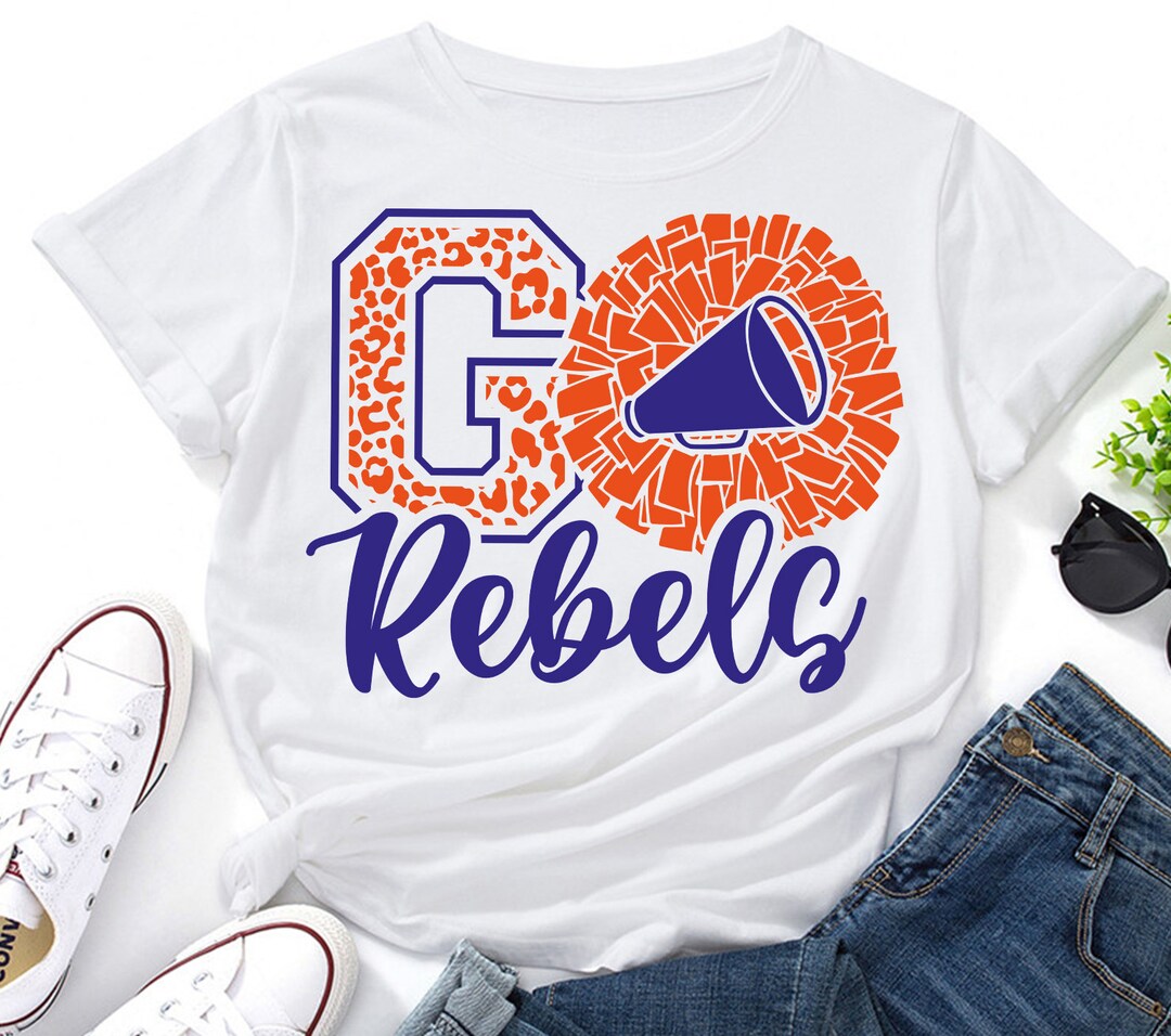Go Rebels Svgleopards Rebels Svgcheer Little Momrebels - Etsy
