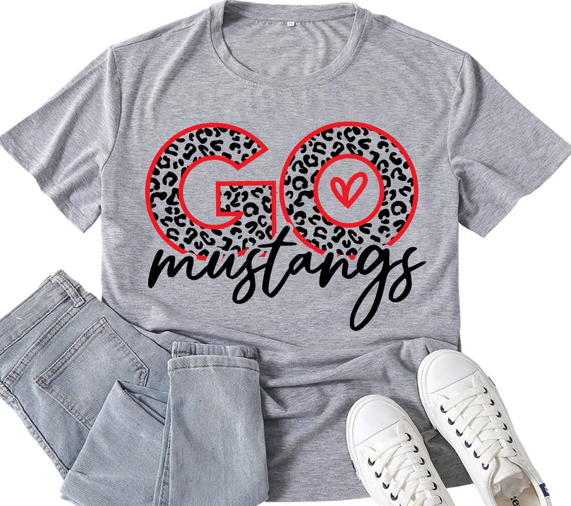 Go Mustangs SVG PNG, Mustangs Svg,leopard Go Mustangs Svg,mustangs ...