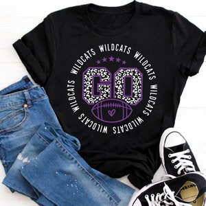 Go Wildcats Football SVG Png,wildcats Svg,leopard Go Wildcats Svg ...