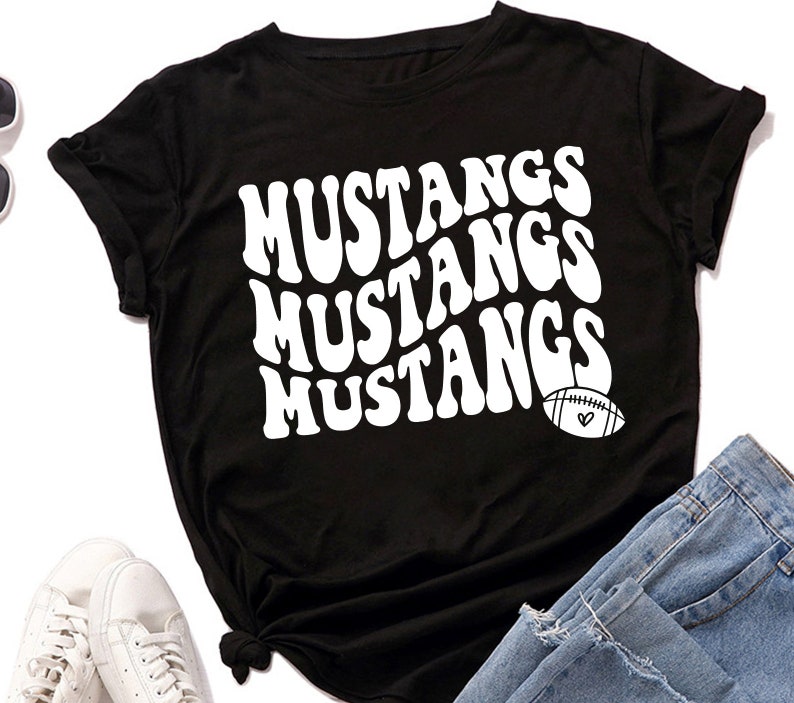 Mustangs SVG PNG Stacked Mustangs Svgmustangs Shirt - Etsy