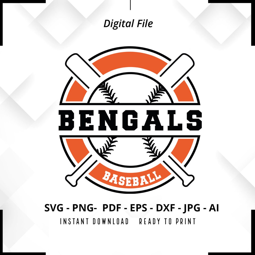 Bengals Baseball SVG PNG, Bengals Svg, Baseball Svg, Bengals Shirt Svg ...