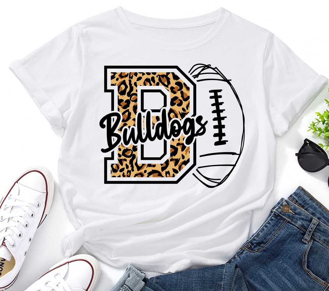 Leopard Bulldogs Svgbulldogs Football Svgbulldogs Shirt - Etsy