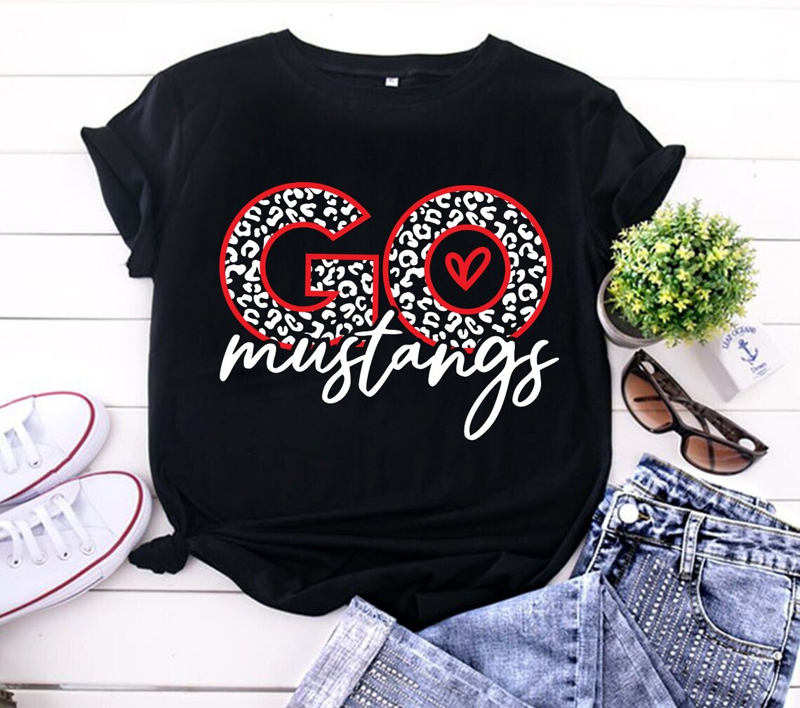 Go Mustangs SVG PNG, Mustangs Svg,leopard Go Mustangs Svg,mustangs ...