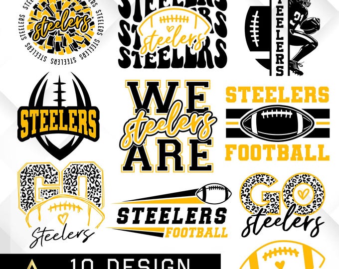 Steelers T-shirt Svg,svg Dxf Pdf Png Files,cricut Cut File,silhouette ...