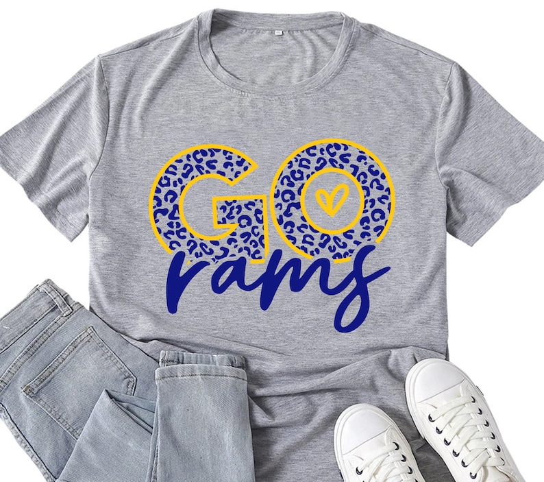 Go Rams SVG PNG Rams Svgleopard Go Rams Svgrams Shirt - Etsy