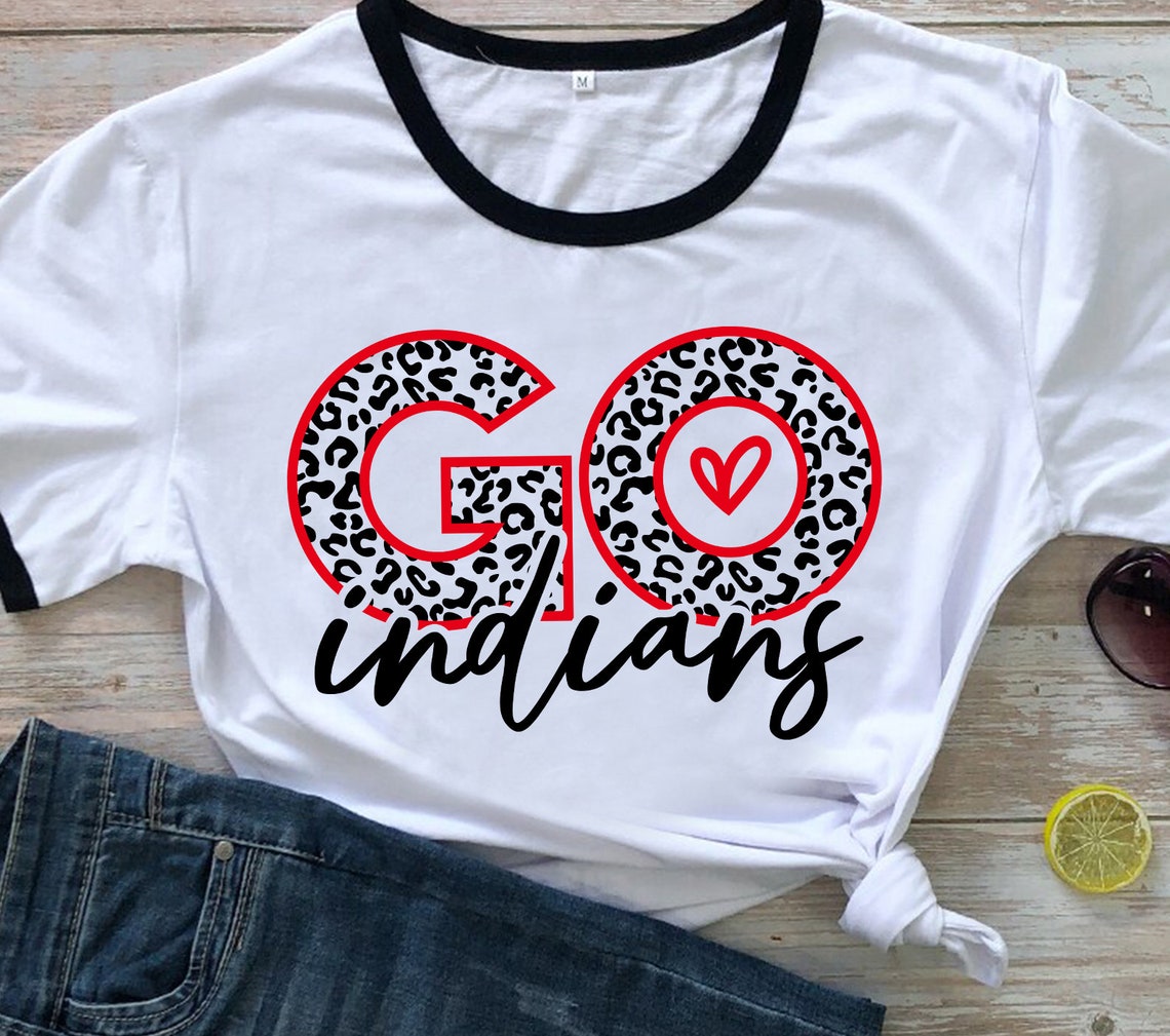 Go Indians SVG PNG Indians Svgleopard Go Indians Svgindians - Etsy