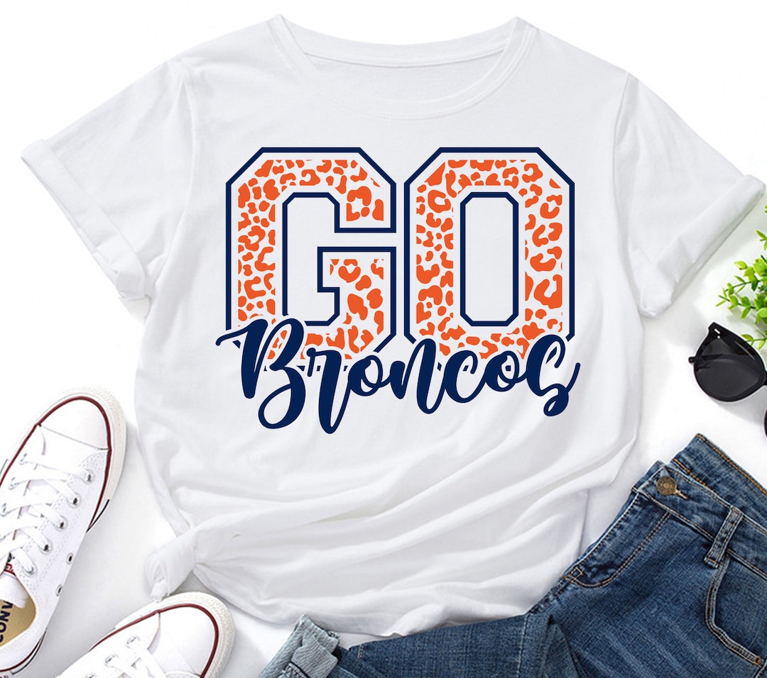 Go Broncos Svgbroncos Svggo Leopard Broncos Svgbroncos - Etsy
