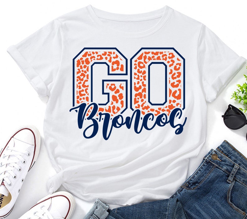 Go Broncos Svgbroncos Svggo Leopard Broncos Svgbroncos - Etsy