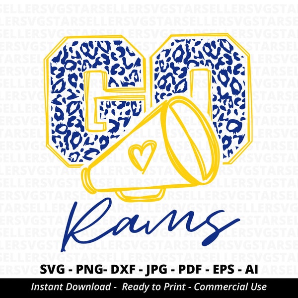 Rams Svg - Etsy