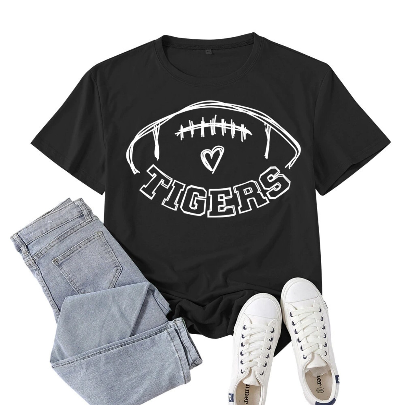 Tigers Football Svgtigers Svgteam Mascot School Team - Etsy