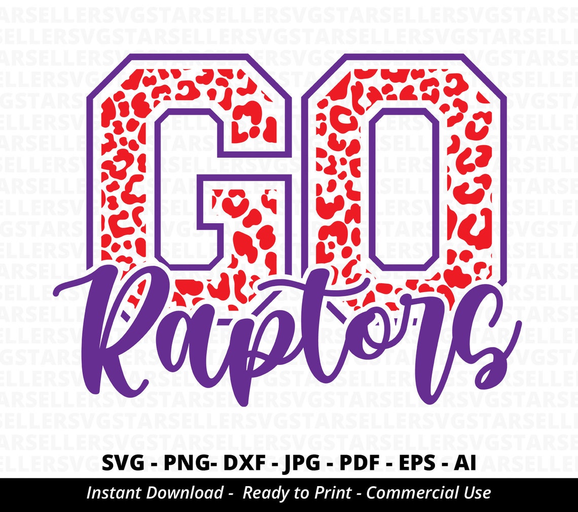 Go Raptors Svgraptors Cheer Svgraptors Shirt Svgraptors - Etsy