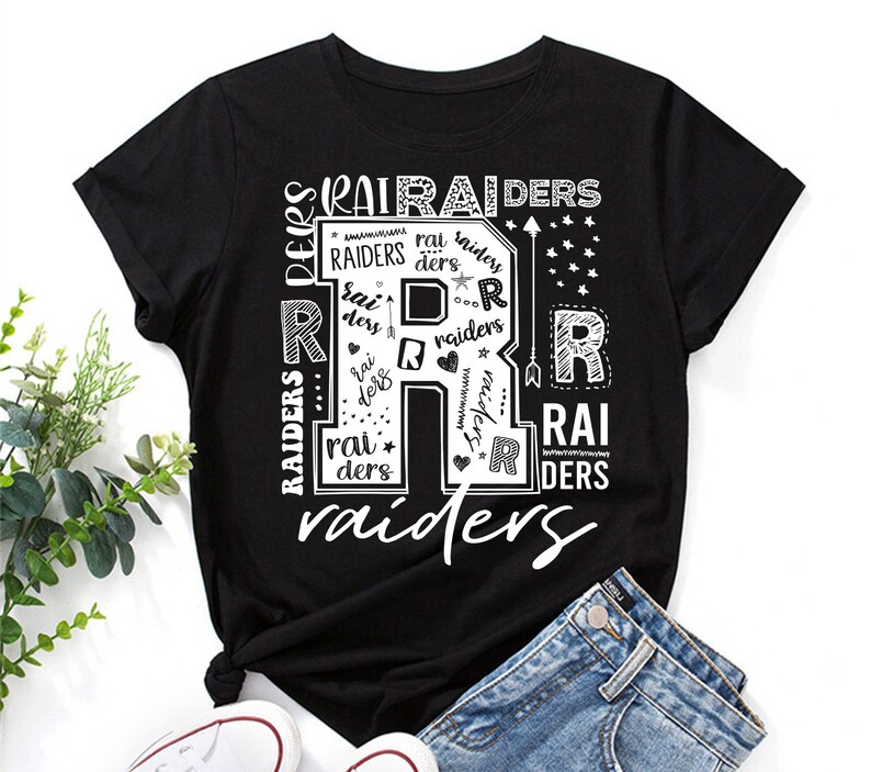 Raiders Svgraiders Typography Svgraiders Football - Etsy