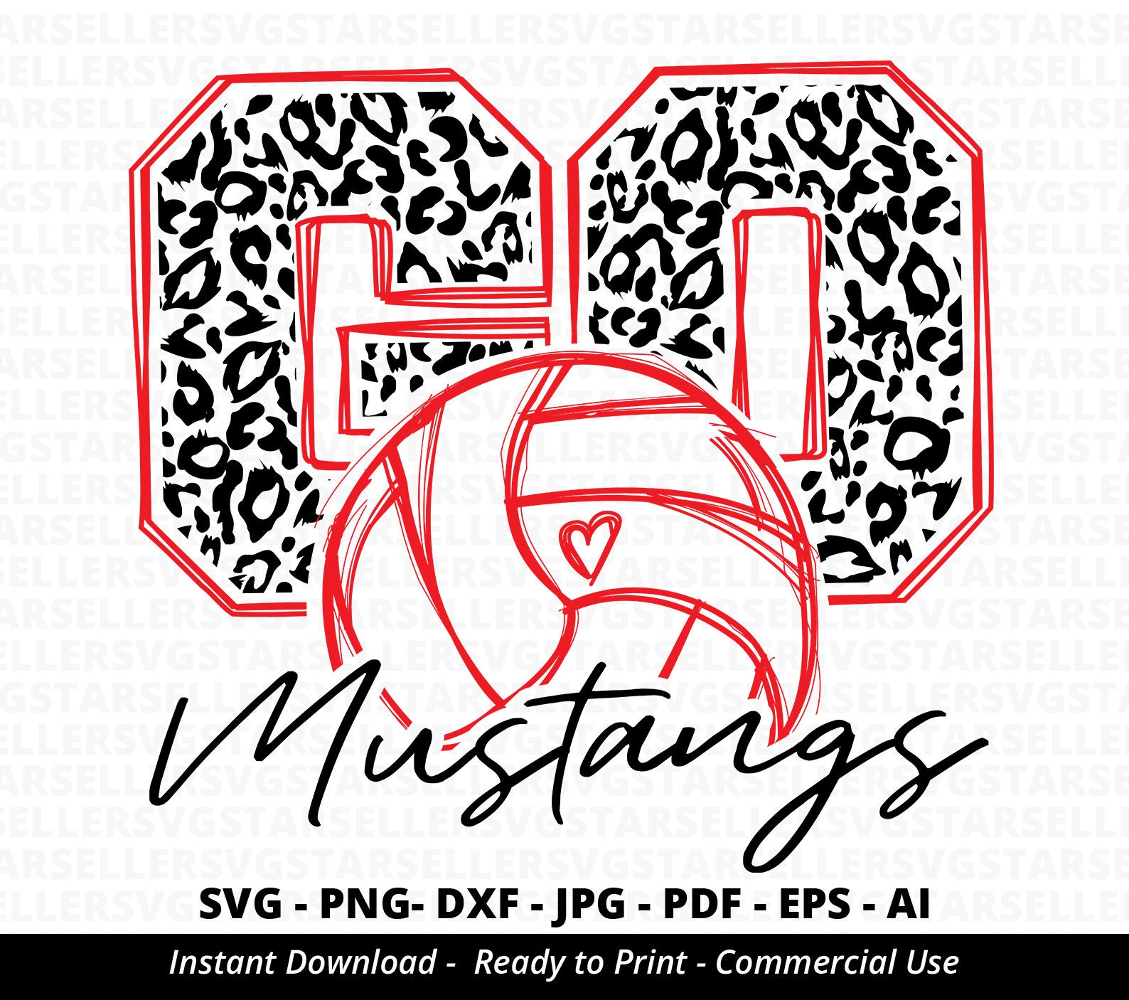 Go Mustangs Svg,mustangs Volleyball Svg,volleyball Mom Svg,mustangs Svg ...