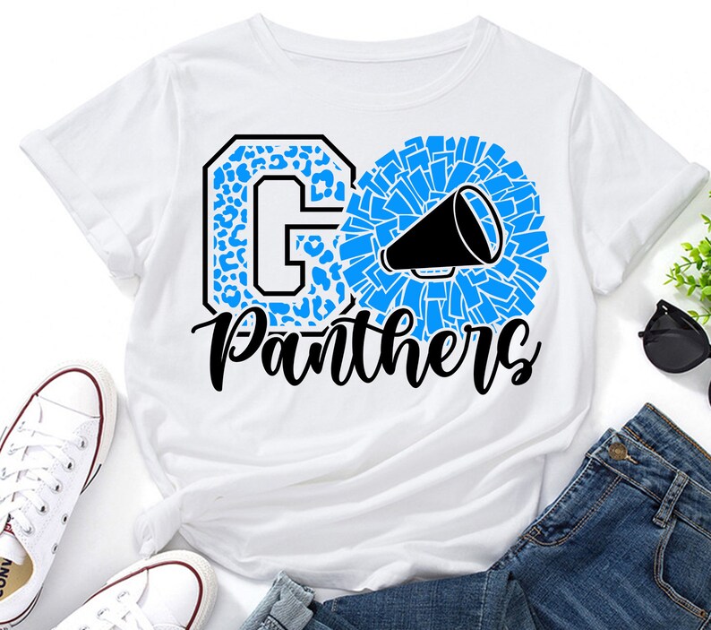 Go Panthers Leopard SVG, Panthers Cheer Svg,panthers Mascot Svg ...
