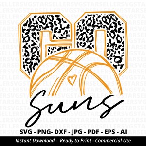 Go Suns Basketball Svg,suns Svg,leopard Suns Svg,suns Mascot,suns Mom ...