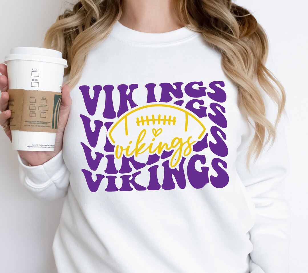 Vikings Football SVG PNG Vikings Svgstacked Vikings - Etsy