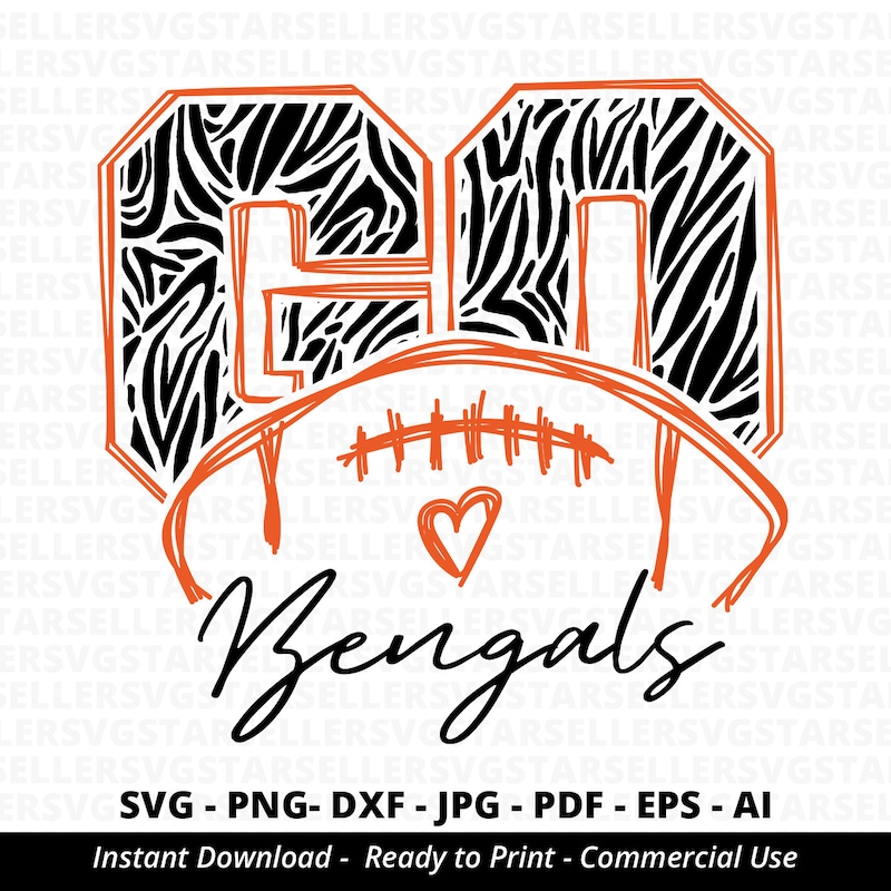 Bengals Football - Etsy