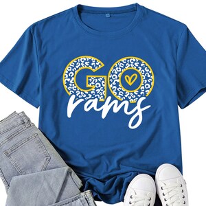 Go Rams SVG PNG Rams Svgleopard Go Rams Svgrams Shirt - Etsy