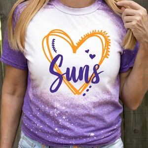 Suns Heart SVG, Heart Designs Mascot Svg,suns Svg,love Suns Svg,suns ...