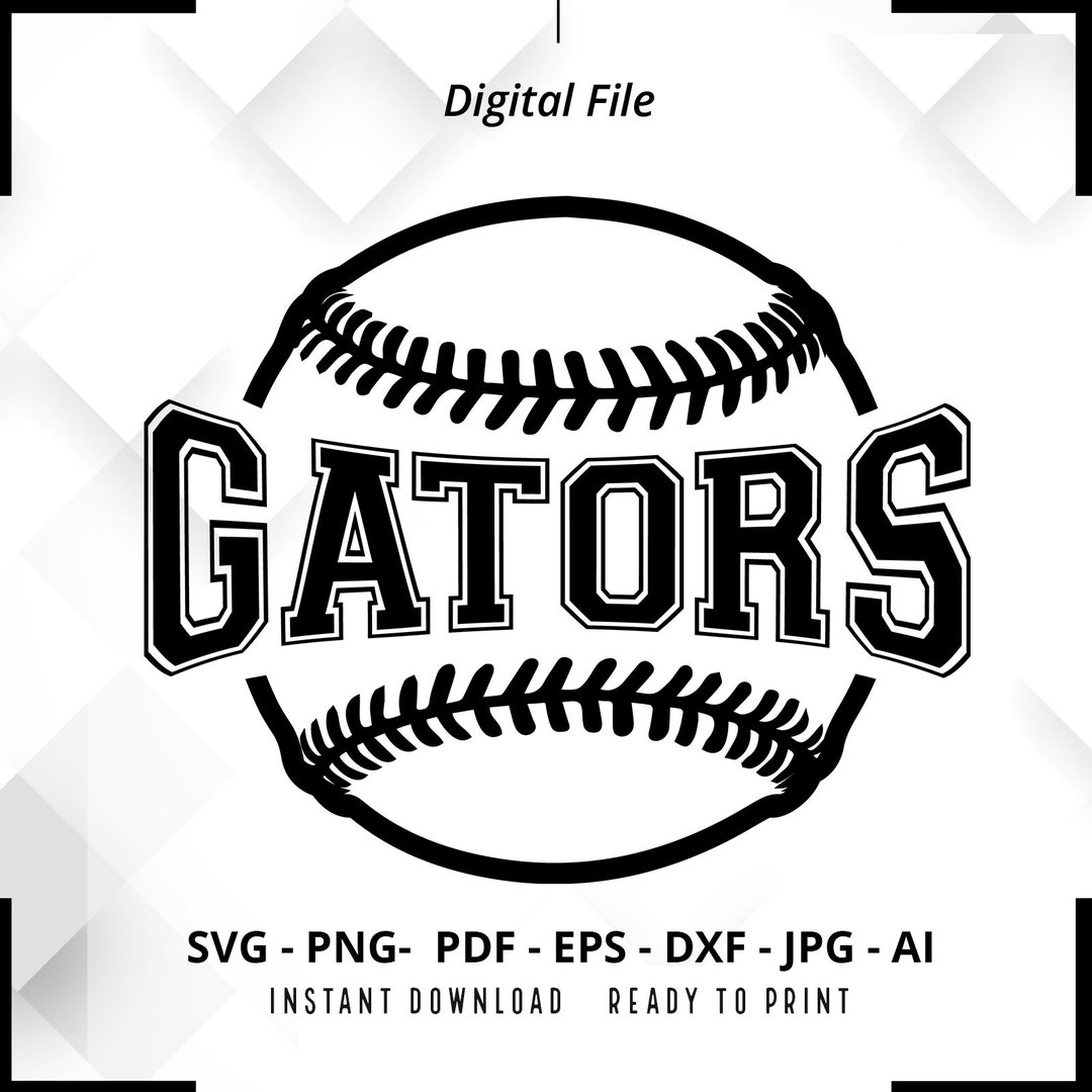 Gators SVG PNG, Gators Baseball Svg, Gators Softball Svg, Baseball Svg ...