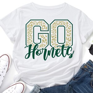Go Hornets SVG, School Team Mascot, Cricut Cut Files - Etsy