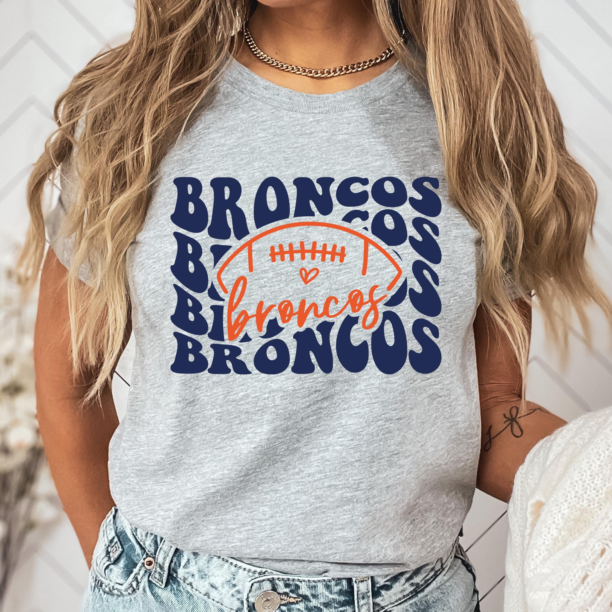 Broncos Football SVG Bundle, Sports Team Cut Files (digital Download ...
